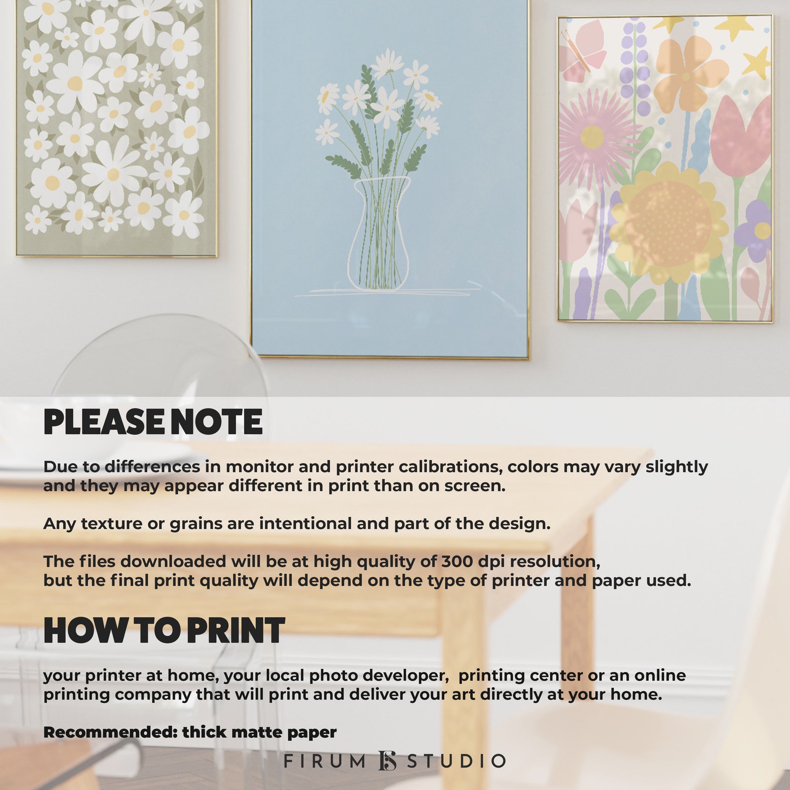 Pastel Gallery Wall Set of 8 Prints, Downloadable Art, Danish Pastel ...