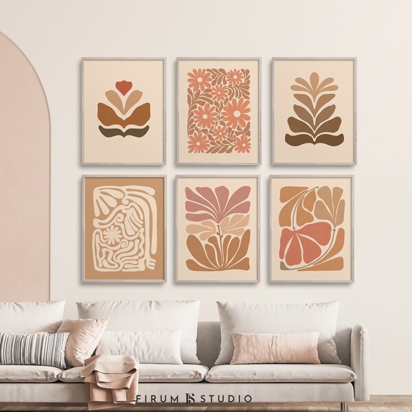Warm Color Wall Art - Etsy