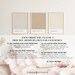 Neutral Colors Set Printable Set of 3 Light Aesthetic Art - Etsy