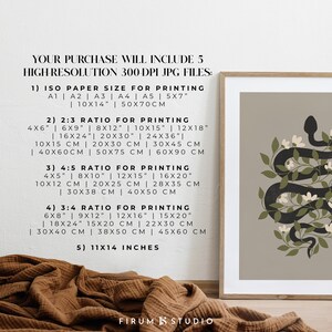 Snake Wall Art, Halloween Printable, Diy Halloween Decor, Digital ...