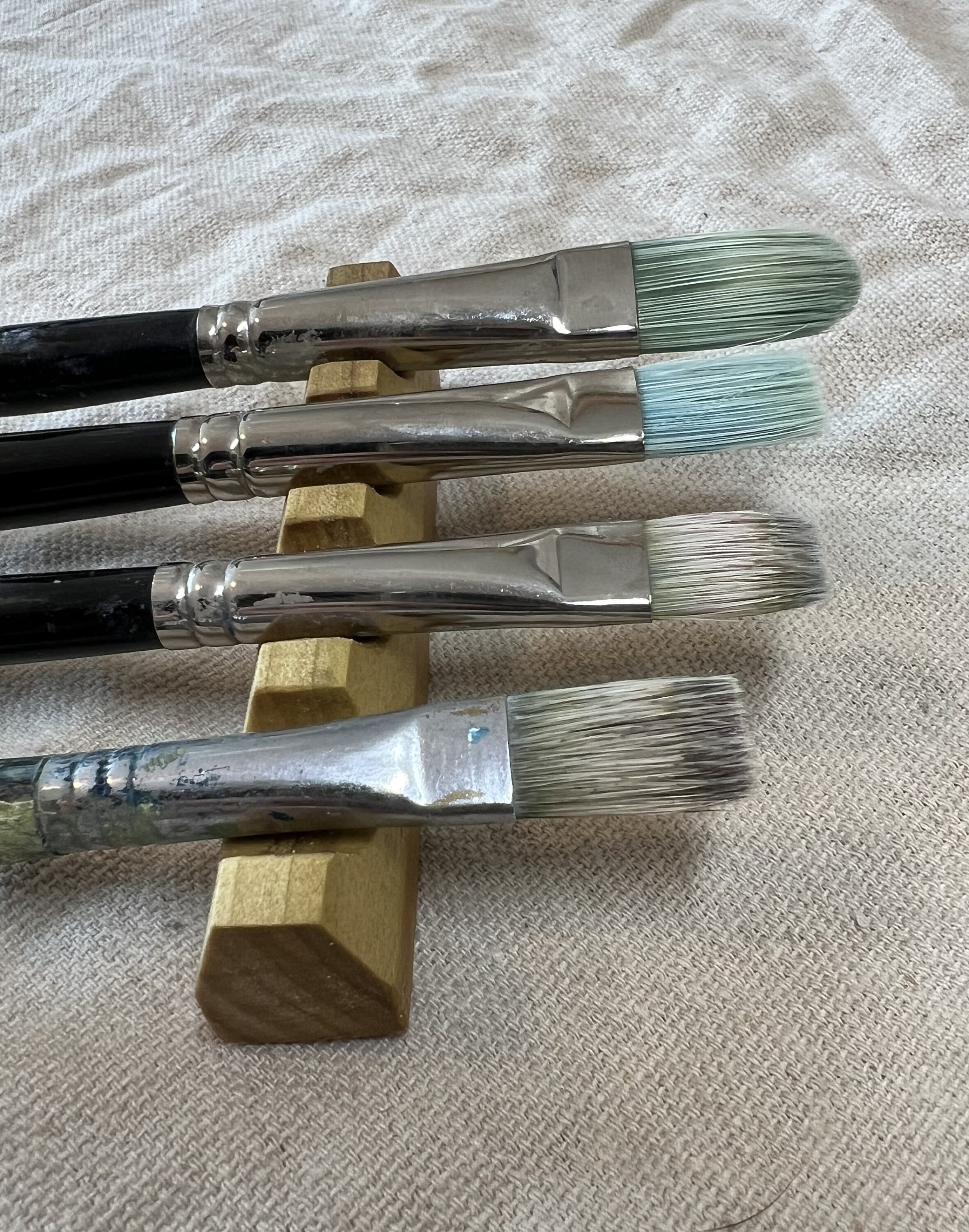 Paint Brush Rest, Paint Brush Holder, Pen Holder, Pencil Rest, Painting ...
