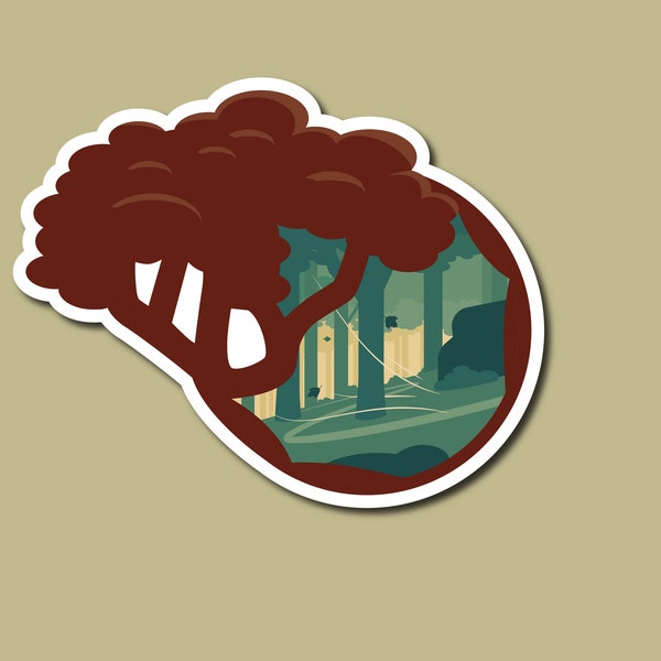 Biome Sticker - Etsy
