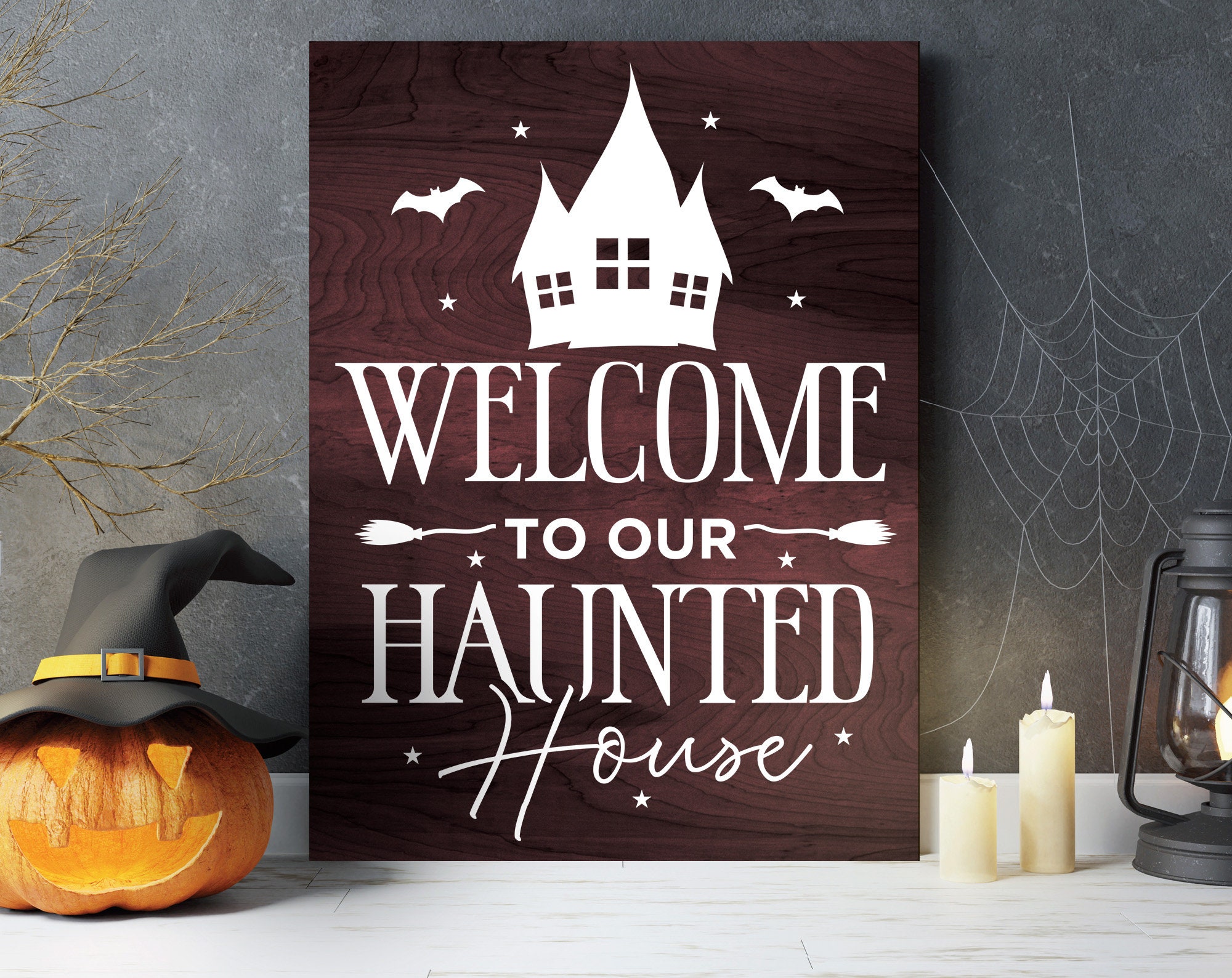Halloween Spook House Sign