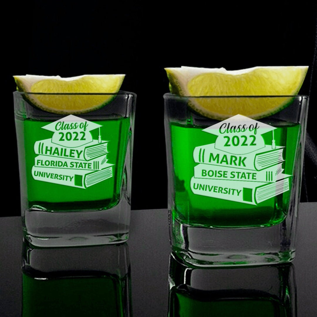 College Graduation Gift, Graduation Shot Glass, Graduation Gift ...