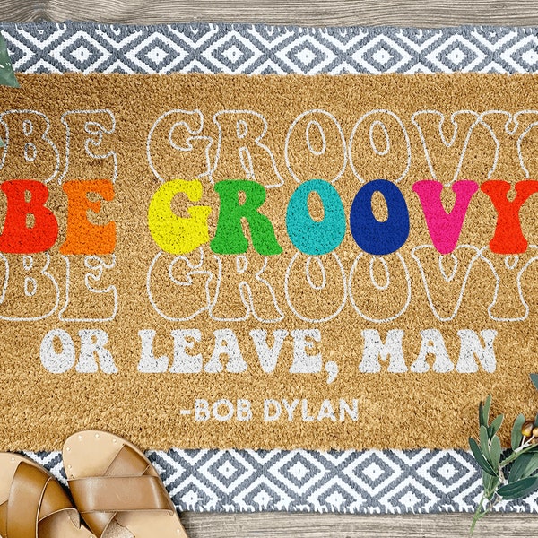 Hippie Doormat - Etsy