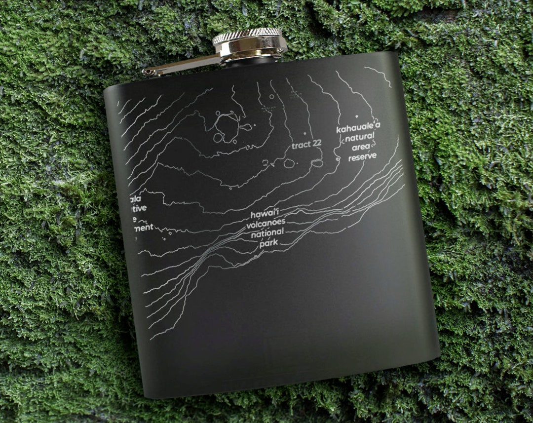 Hawaii Volcanoes National Park Flask, Hawaii National Park Flask ...