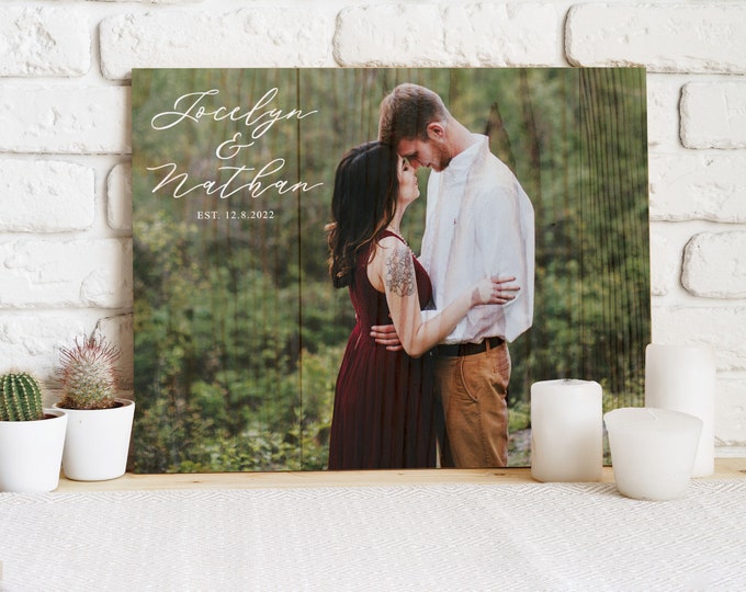 Photo on Wood, Photo Gift, Wooden Photo Print, Picture on Wood, Photo ...