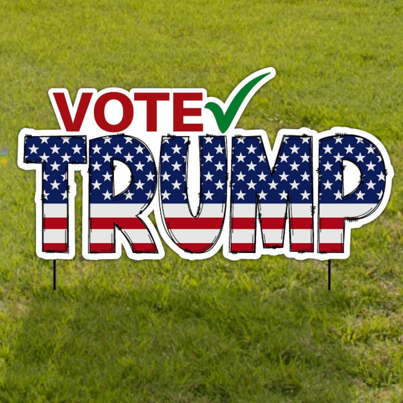 Trump for President Yard Signs - Etsy