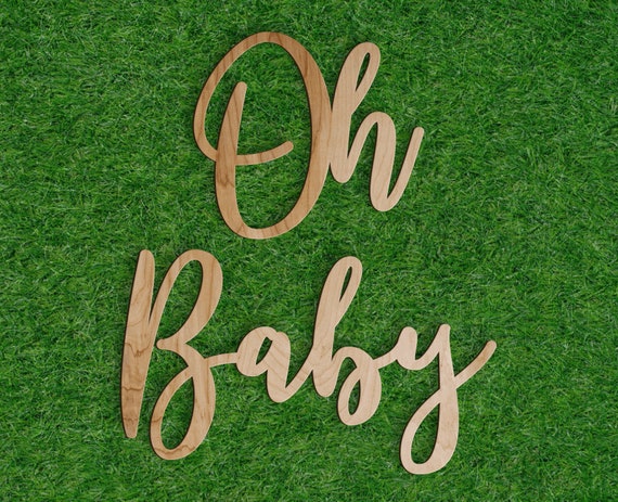 Oh Baby Wood Sign Baby Shower Sign New Baby Sign Baby - Etsy