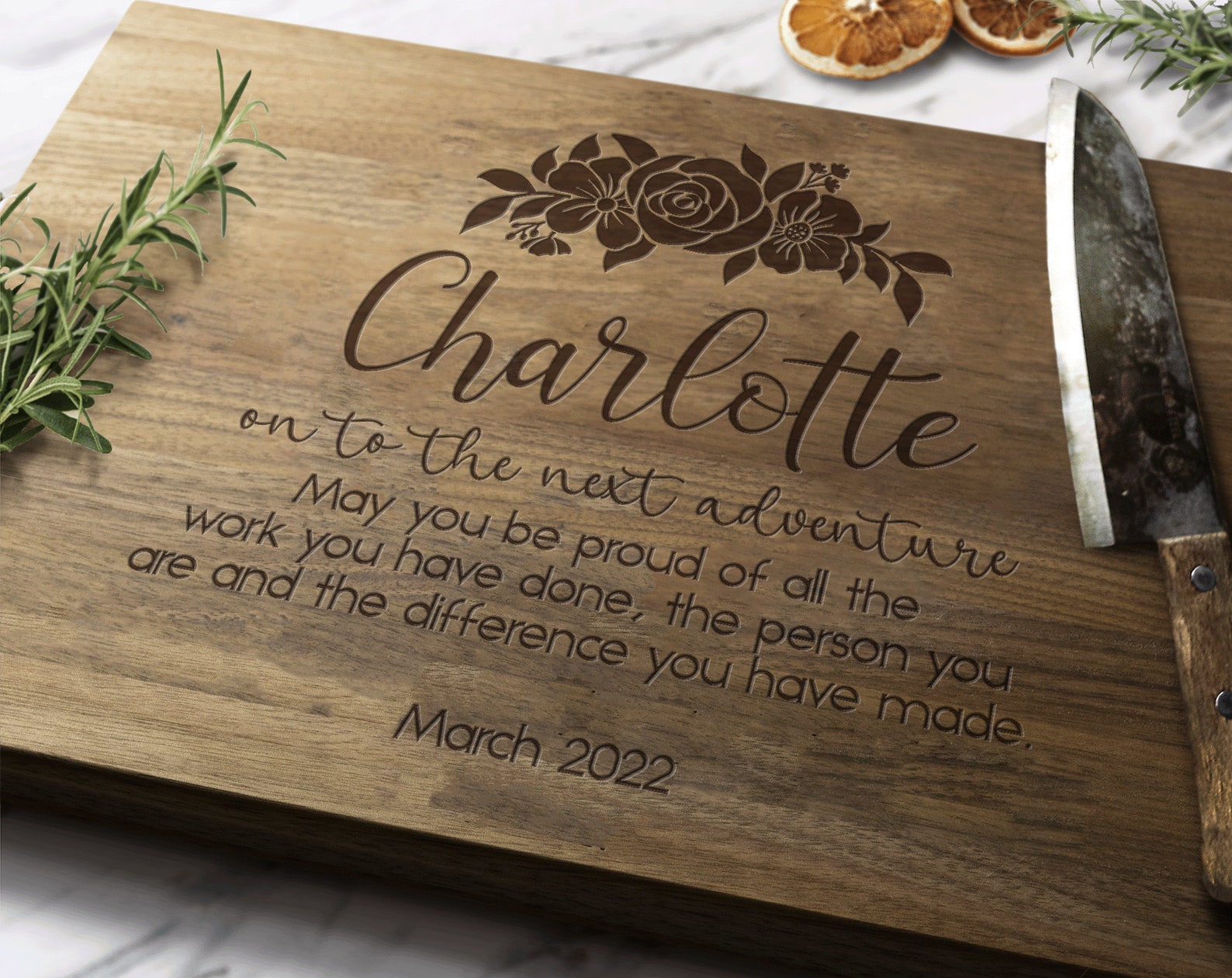 Retirement Cutting Board Retirement Gift Personalized - Etsy