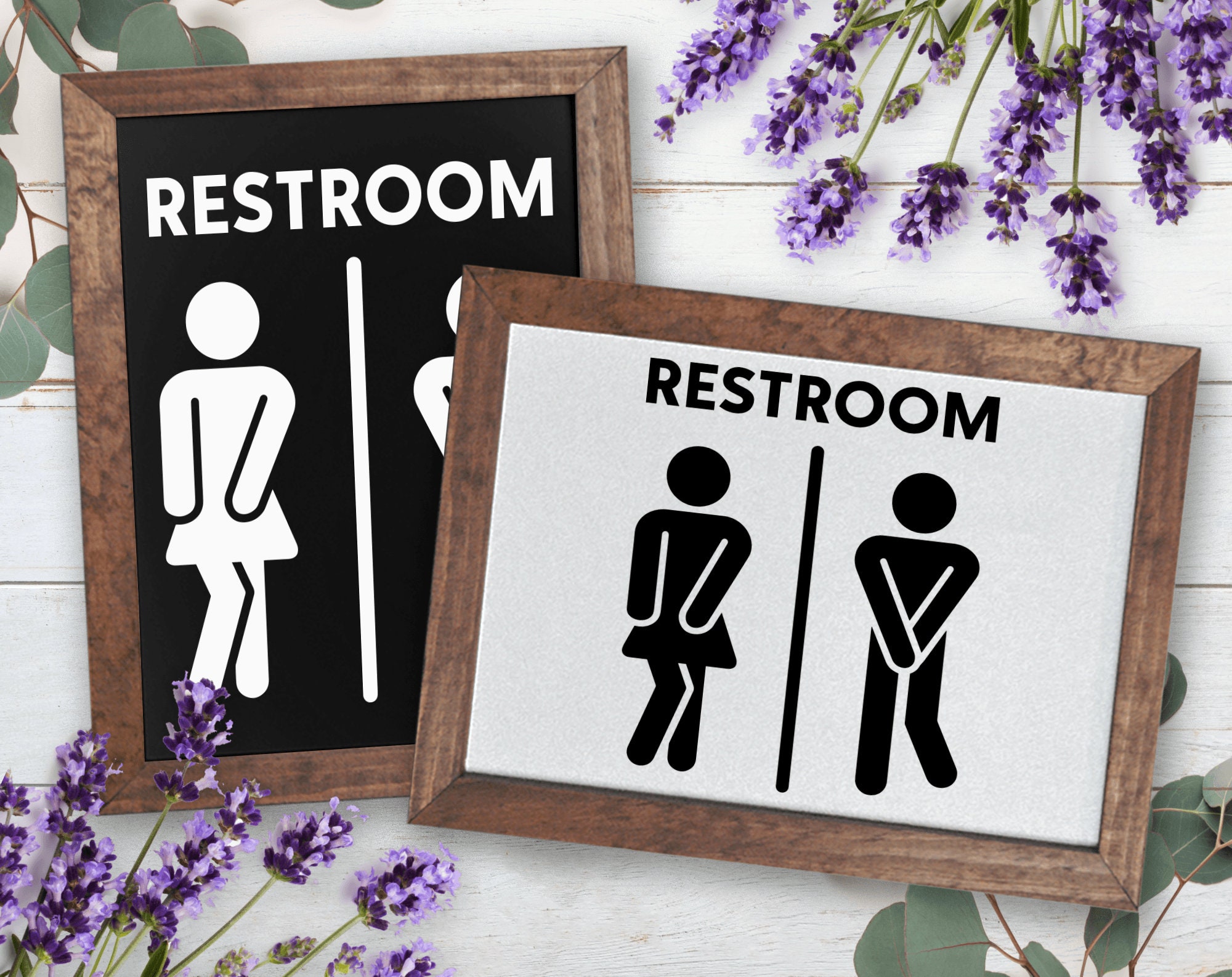 Restroom Sign Funny Restroom Sign Business Signs Funny - Etsy