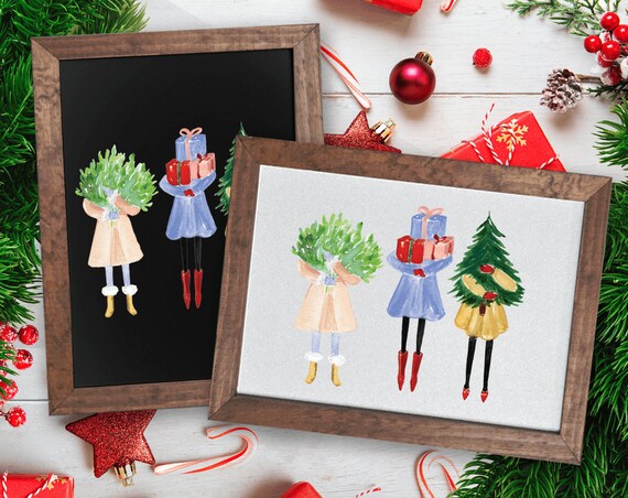 Happy Holidays Sign Holiday Sign Merry Christmas Home Signs - Etsy