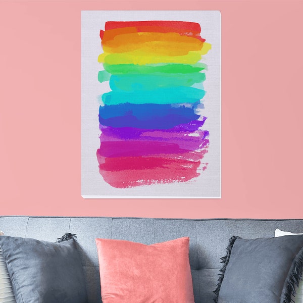 Gay Canvas Wall Art - Etsy