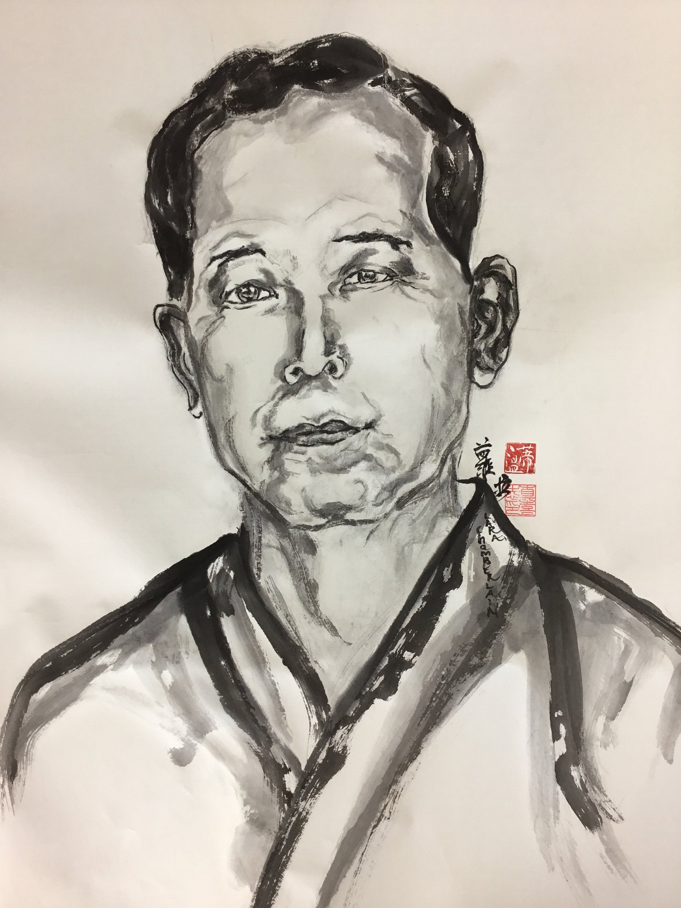 Karate Masters Portraits - Nagamine Shoshin, Nagamine Takayoshi, Motobu ...