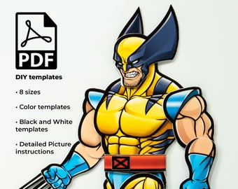 Action Figure Paper | Etsy