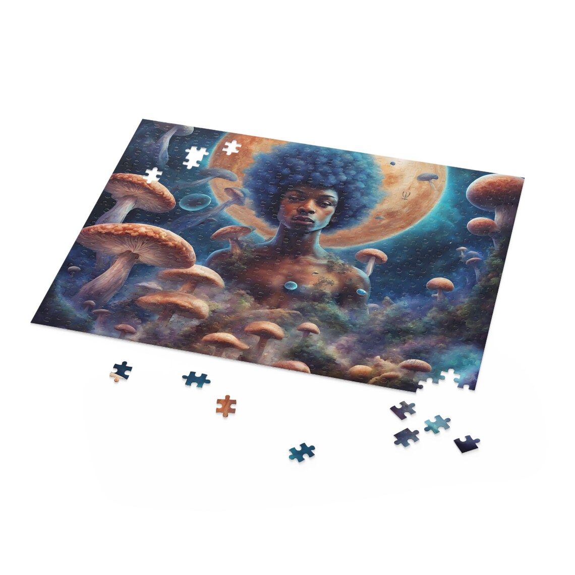 Dreamy Neptune Jigsaw Puzzle | Vibrant, Colorful Fun Puzzles for Adults ...