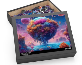 Dreamy Neptune Jigsaw Puzzle | Vibrant, Colorful Fun Puzzles for Adults ...