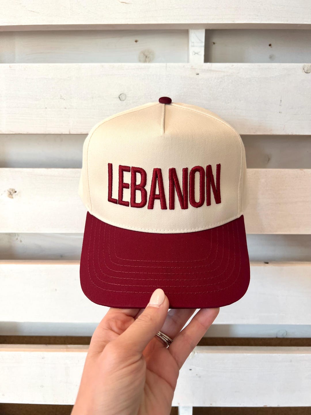 3D Puff Lebanon Warriors Retro Baseball Cap - Etsy