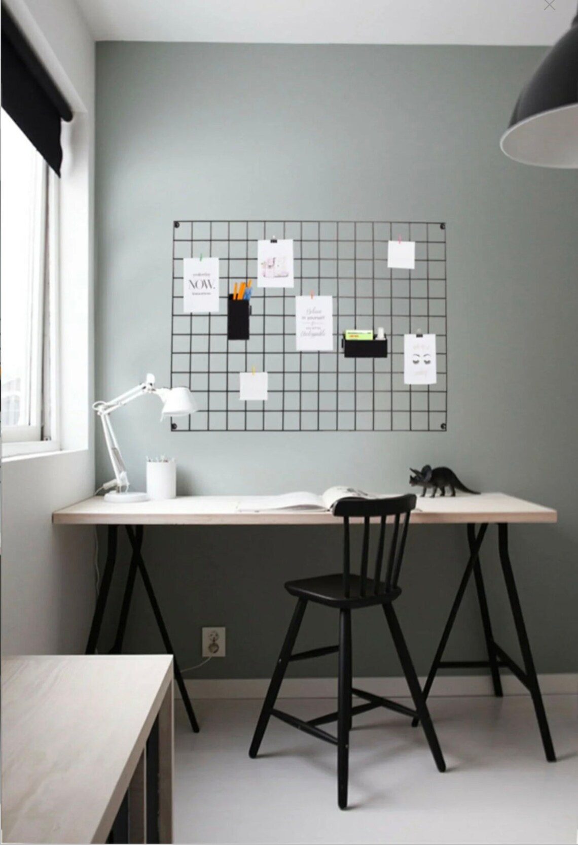 Metal Wire Wall Hanging Grid Panels Multifunctional Organiser | Etsy UK