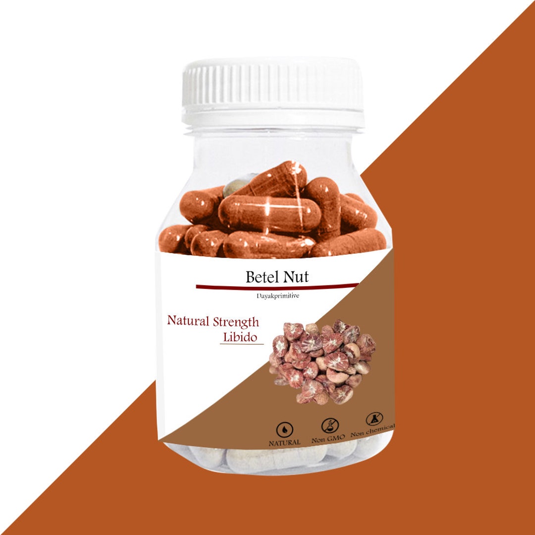 Organic Betel Nut Capsule Extract Natural Areca Catechu - Etsy