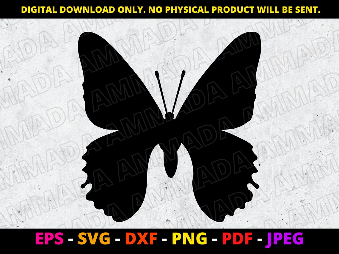 Butterfly SVG Butterfly PNG Instant Download Printable - Etsy