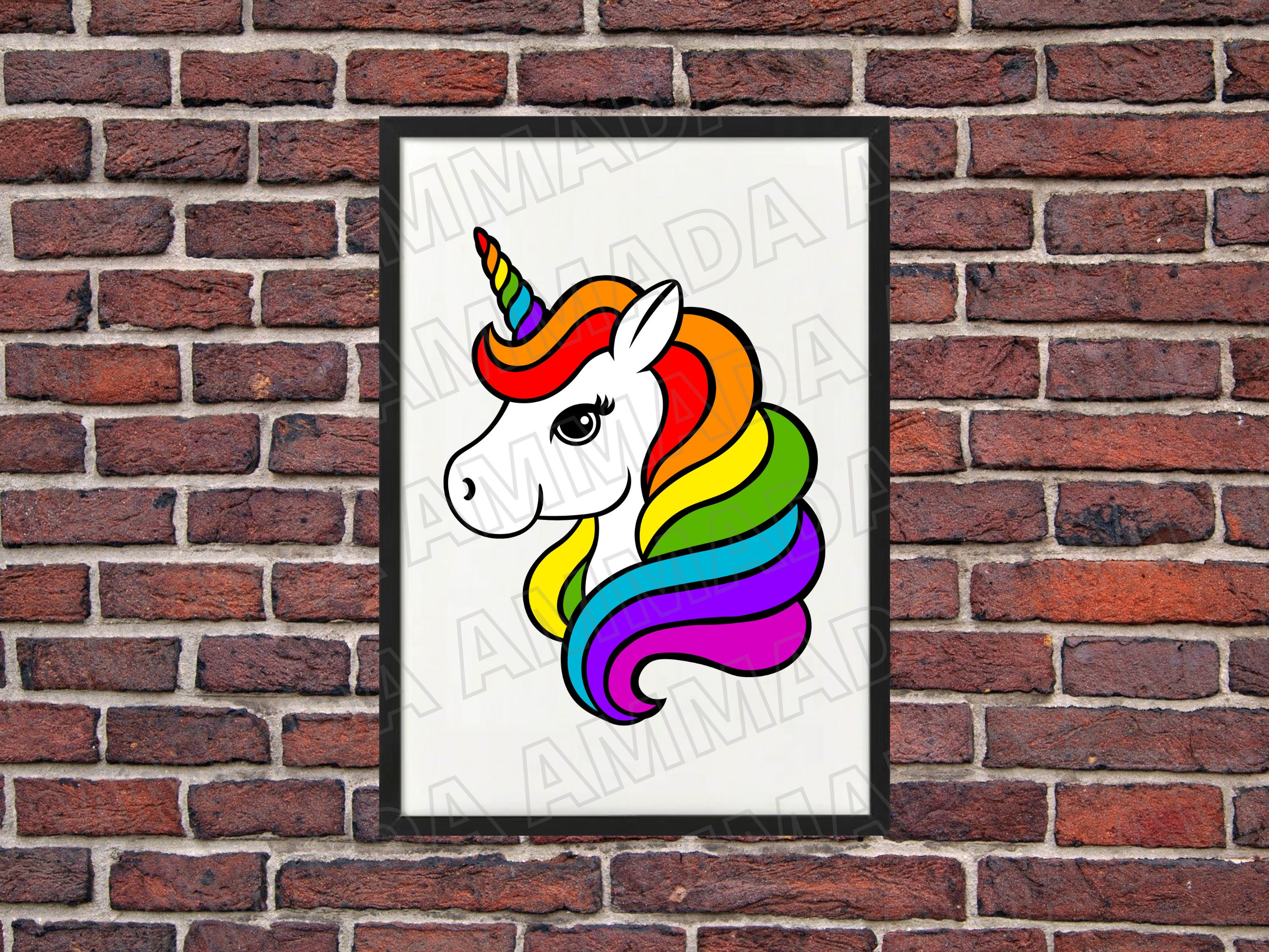 Unicorn Bundle SVG, Rainbow Unicorn SVG, Baby Unicorn SVG, Instant ...