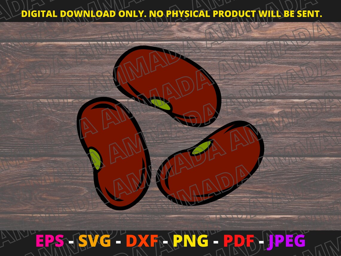 Beans SVG, Red Beans SVG, Instant Download, Printable Image - Etsy
