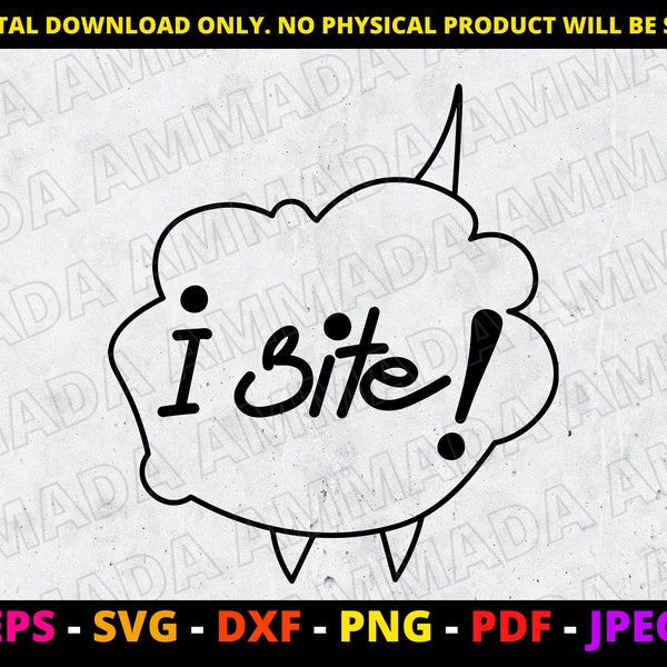 Teeth Bite Svg - Etsy