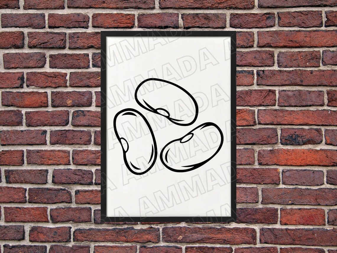 Beans SVG, Bean Seeds SVG, Instant Download, Printable Image - Etsy