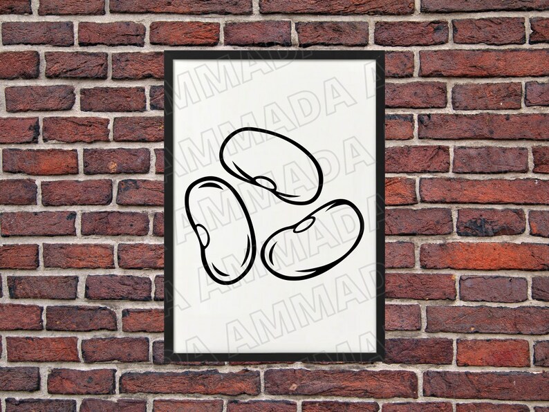 Beans SVG, Bean Seeds SVG, Instant Download, Printable Image - Etsy