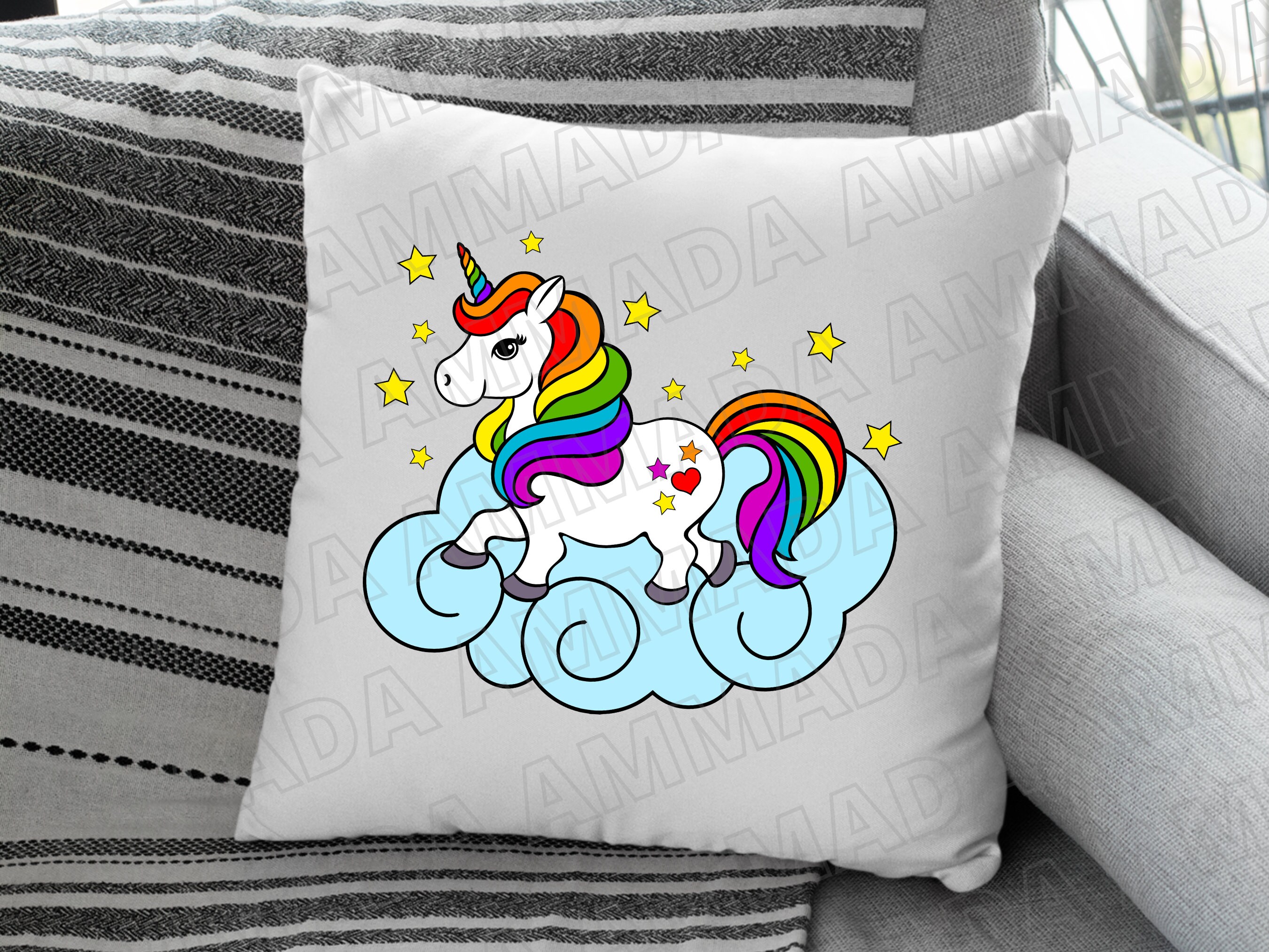Unicorn Bundle SVG, Rainbow Unicorn SVG, Baby Unicorn SVG, Instant ...