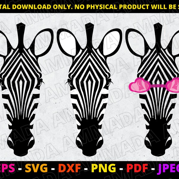 Pink Zebra Svg - Etsy