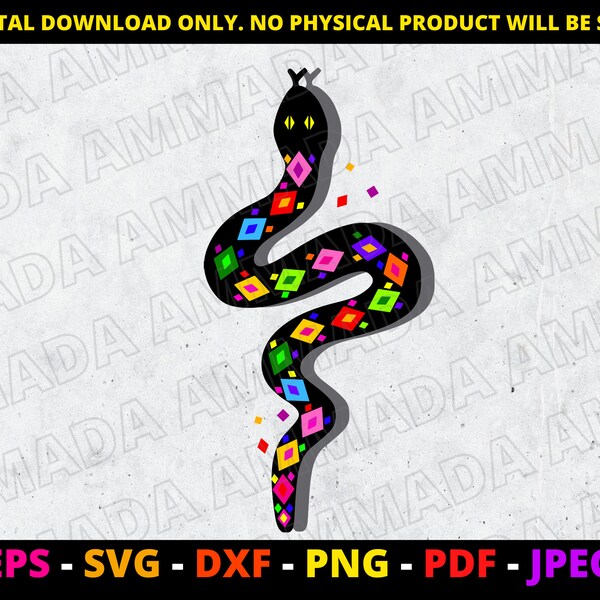 Colorful Snakes - Etsy