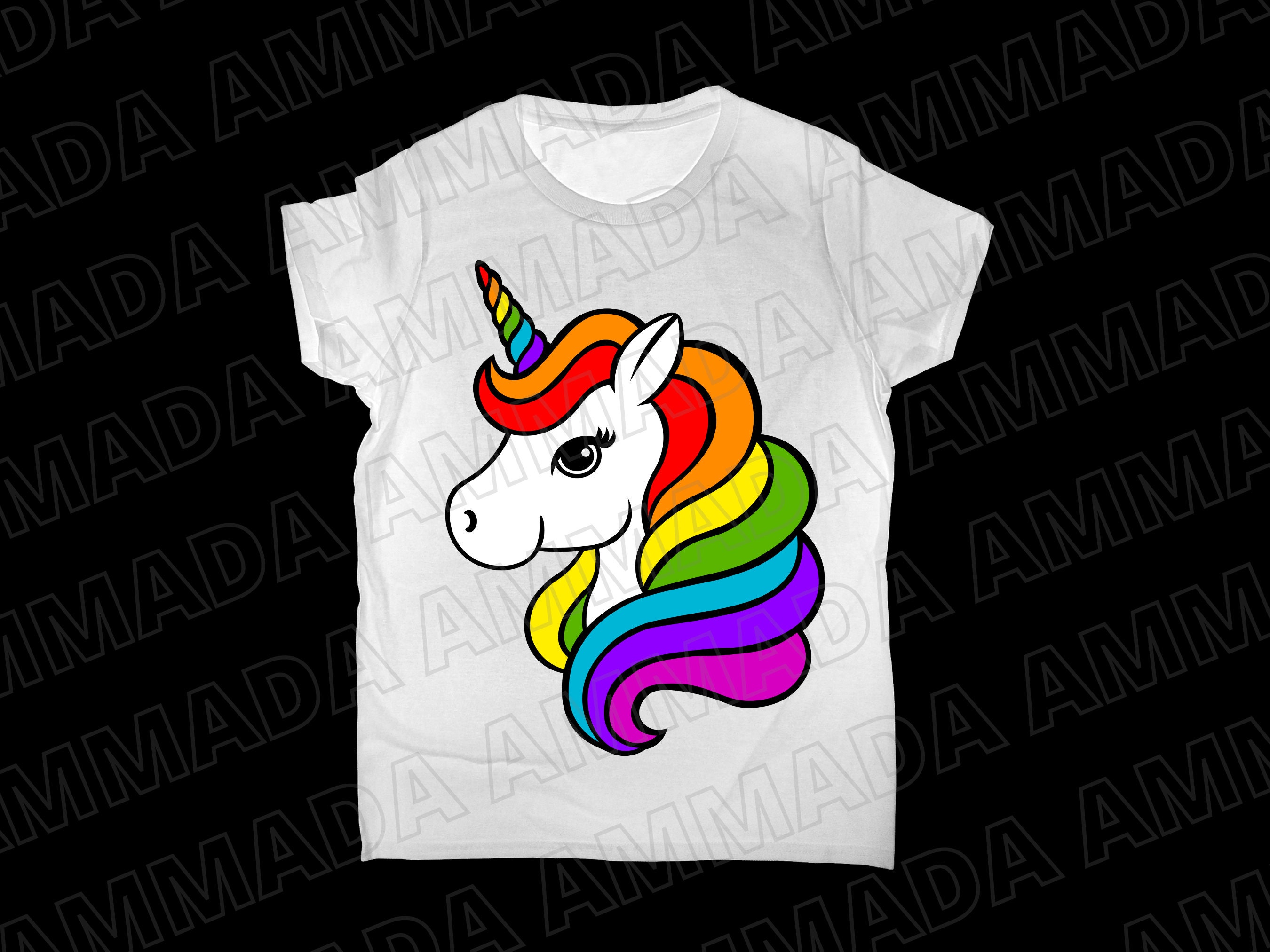 Baby Unicorn SVG Rainbow Unicorn SVG Instant Download - Etsy