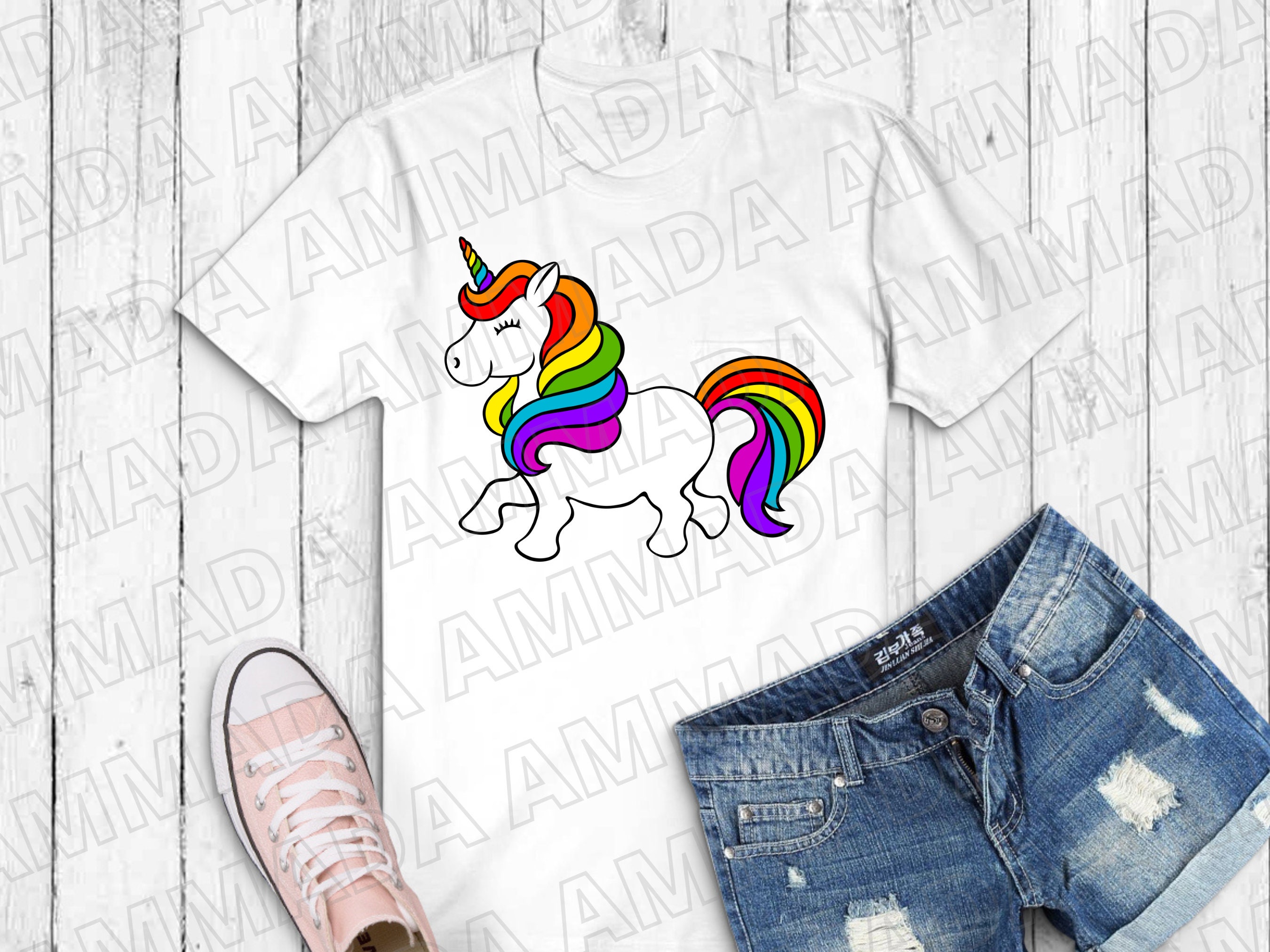 Unicorn Bundle SVG, Rainbow Unicorn SVG, Baby Unicorn SVG, Instant ...