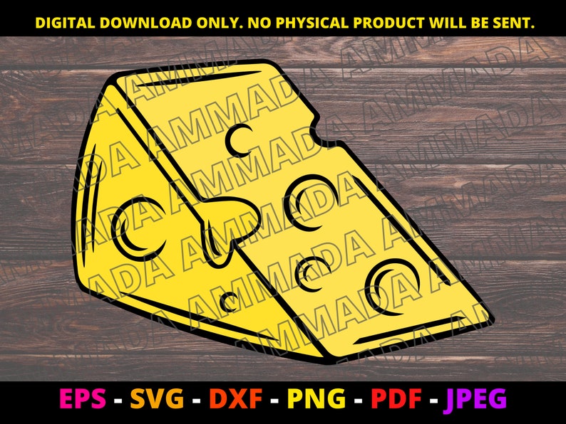 Cheese SVG Cheese Vector Instant Download Printable Image - Etsy