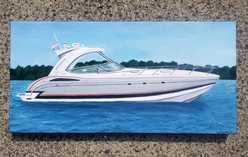 Custom Boat Painting - Etsy