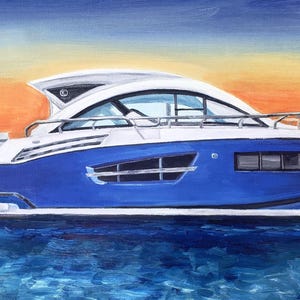 Custom Boat Painting - Etsy
