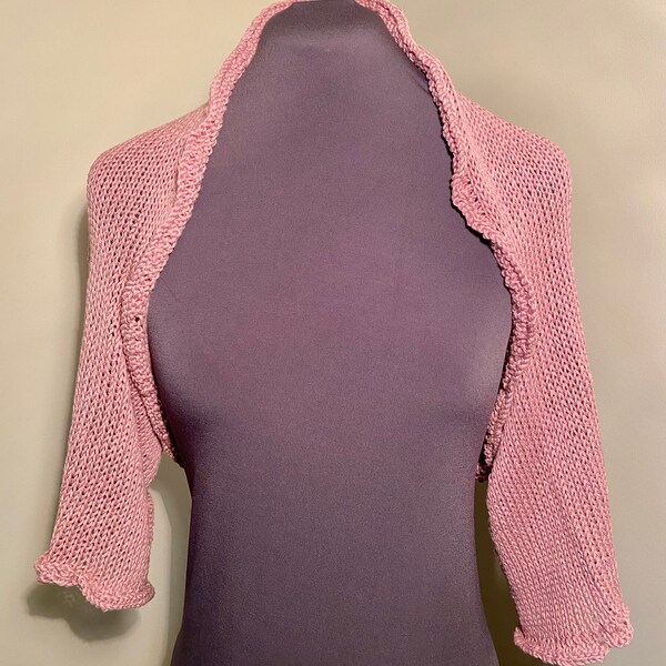 Ruffled Shrug - Etsy