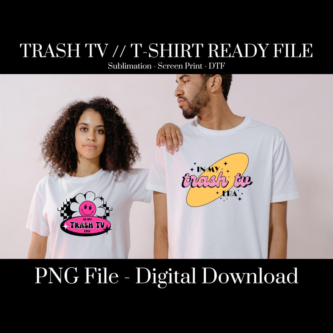 Trash TV Era PNG File / Digital Download - Etsy