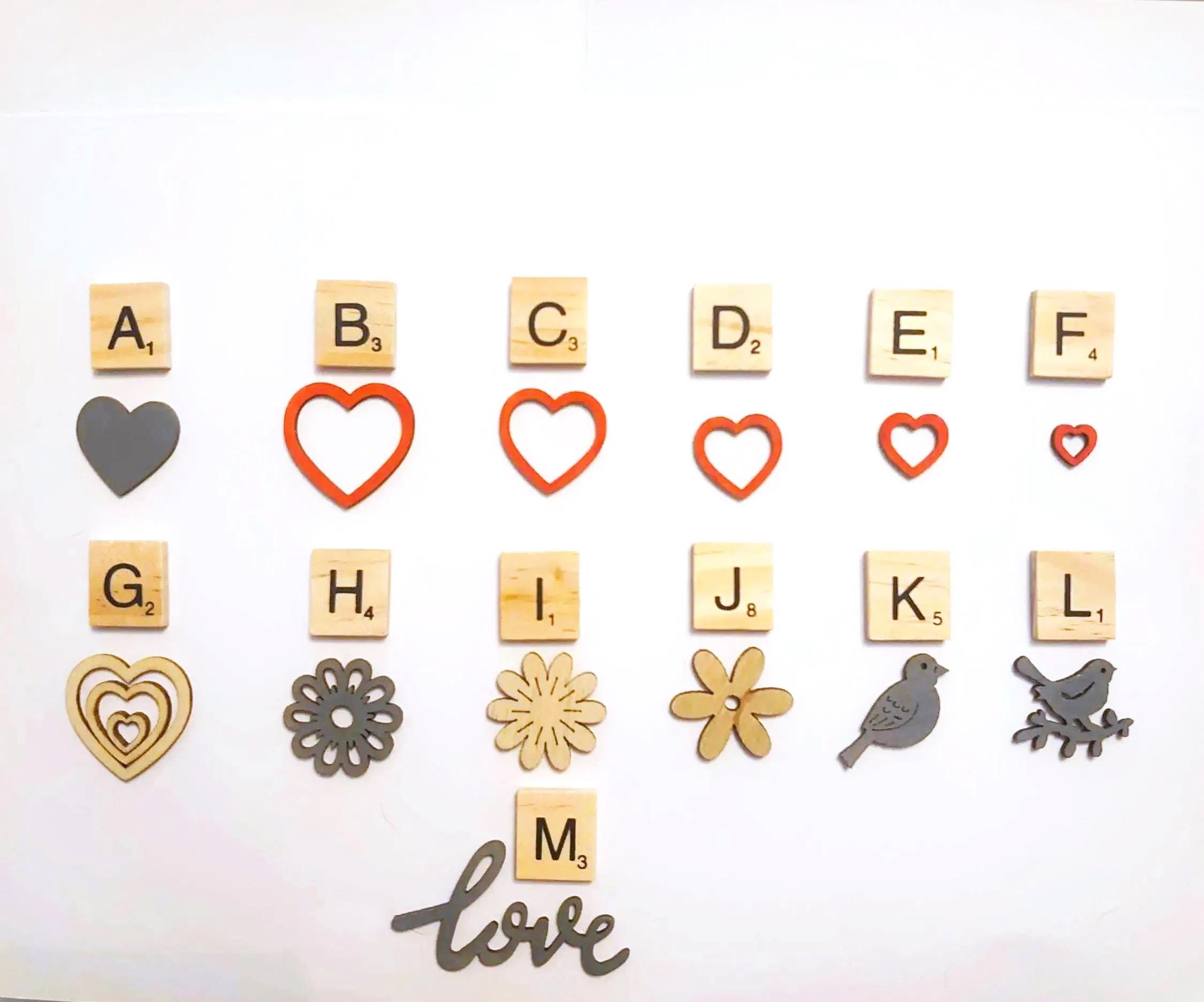 Stylish Dark and Gold Scale Style Personalised Scrabble Picture Frame ...