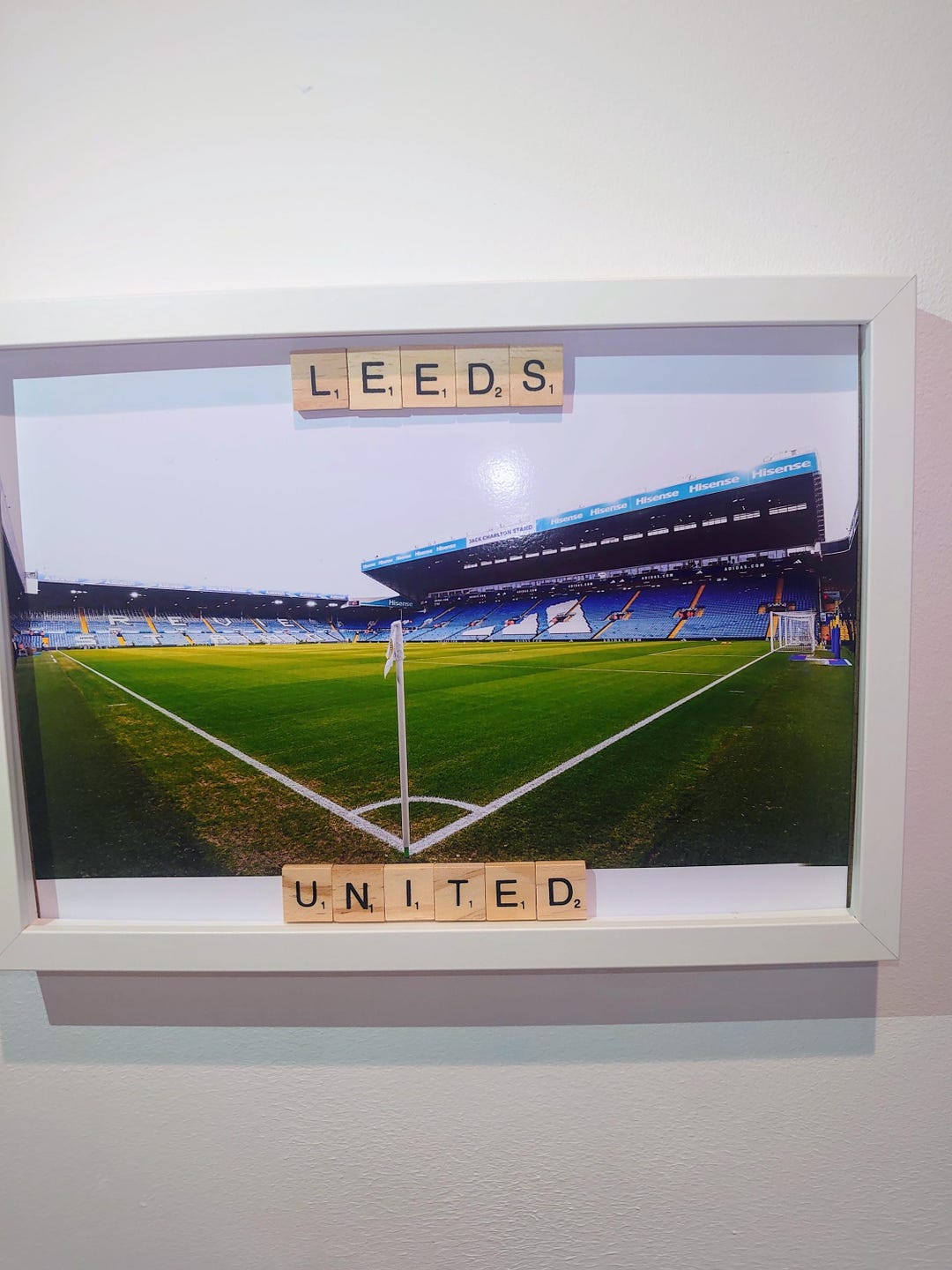 Leeds United Football Club Stadium Print With Optional Frame and ...