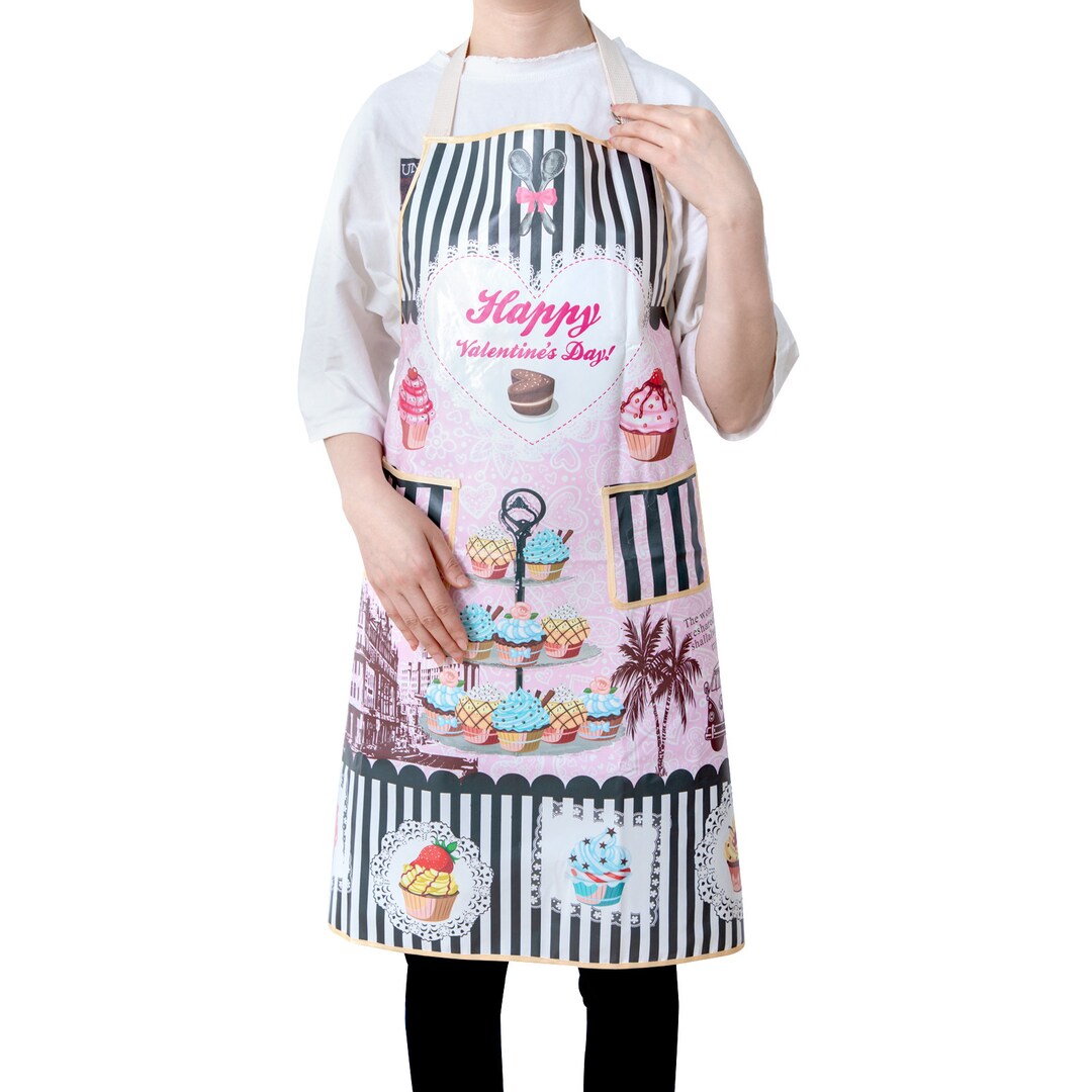 RAY STAR Waterproof PVC Apron, Heavy Duty Apron Durable With Adjustable ...