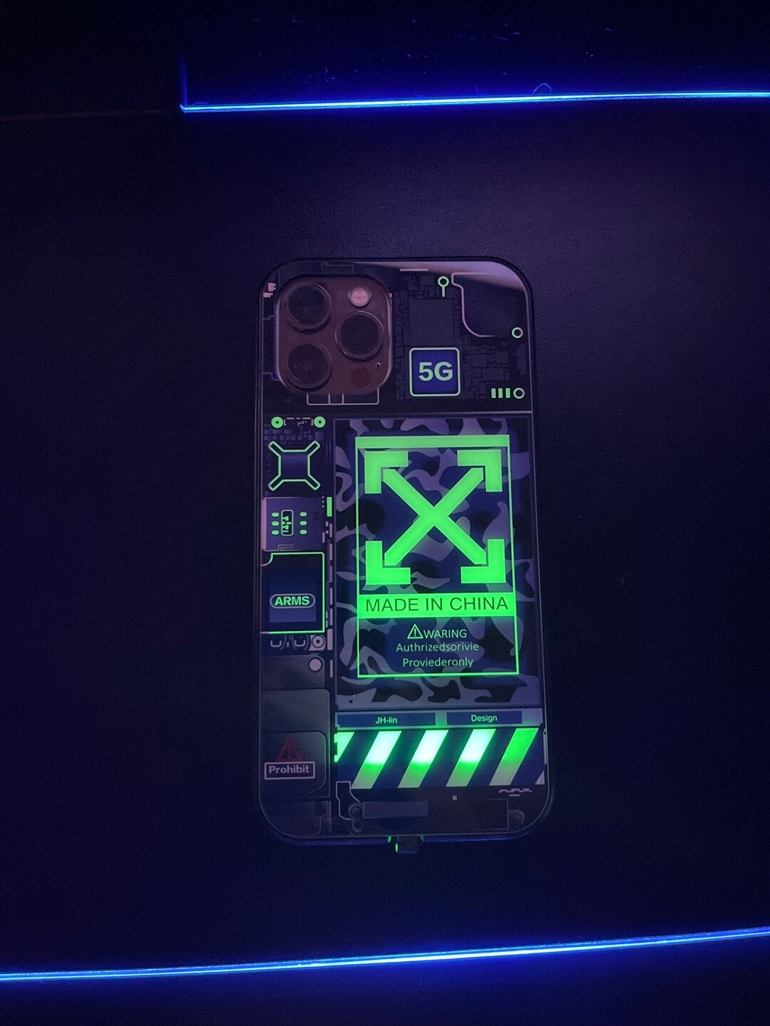 LED Light up Case for Smart Phone - Offwhite #3 - Etsy