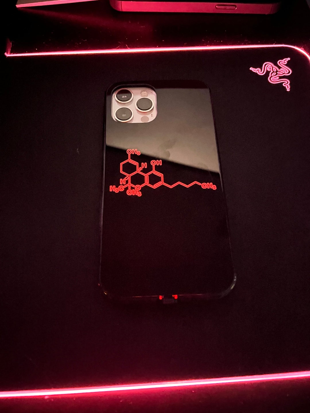 LED Light up iPhone Case - THC - Etsy