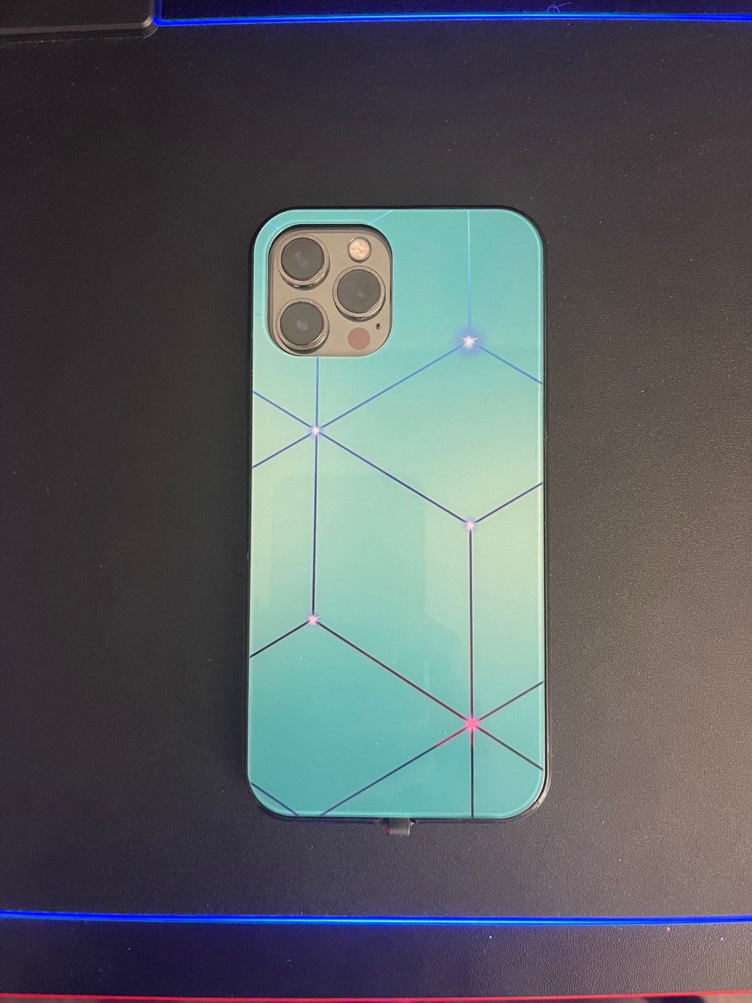 LED Light up Case for Smart Phone - Diagonals - Etsy