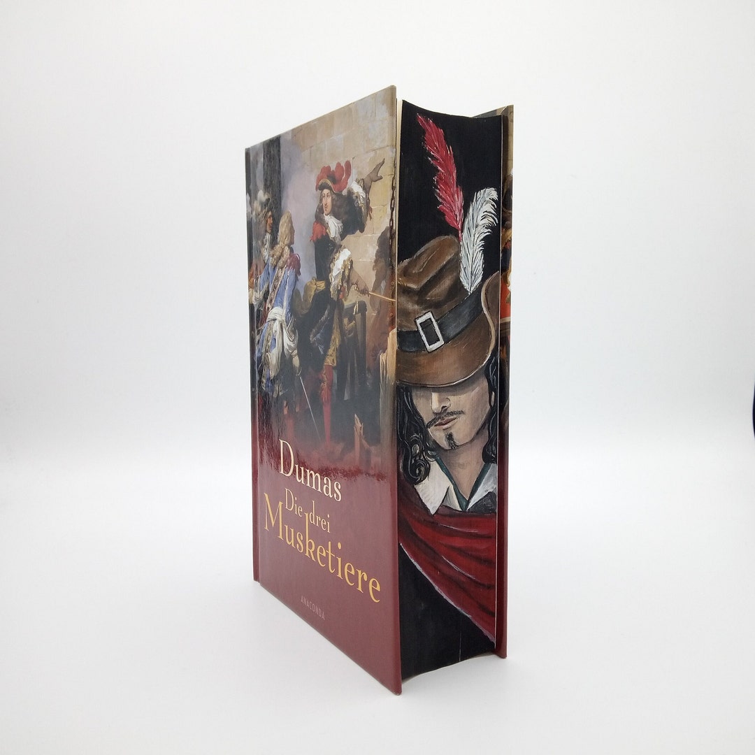 The Three Musketeers by Alexandre Dumas German Fore-edge Painting ...