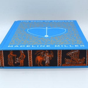 Song of Achilles by Madeline Miller | Fore-edge Book Painting ...