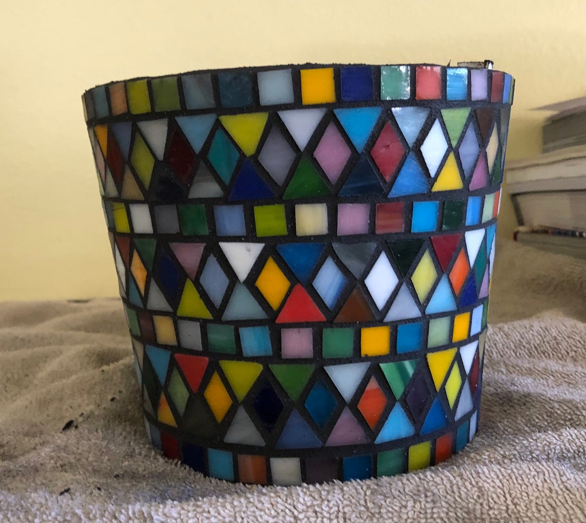 Pattern Rainbow Planter | Etsy