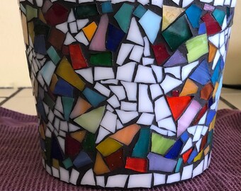 Mosaic Pot - Etsy